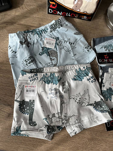 Купить Труси-боксери для хлопчика Donella (зріст 86-92) 1-2 роки, цена 75 грн — Prom.ua (ID ...