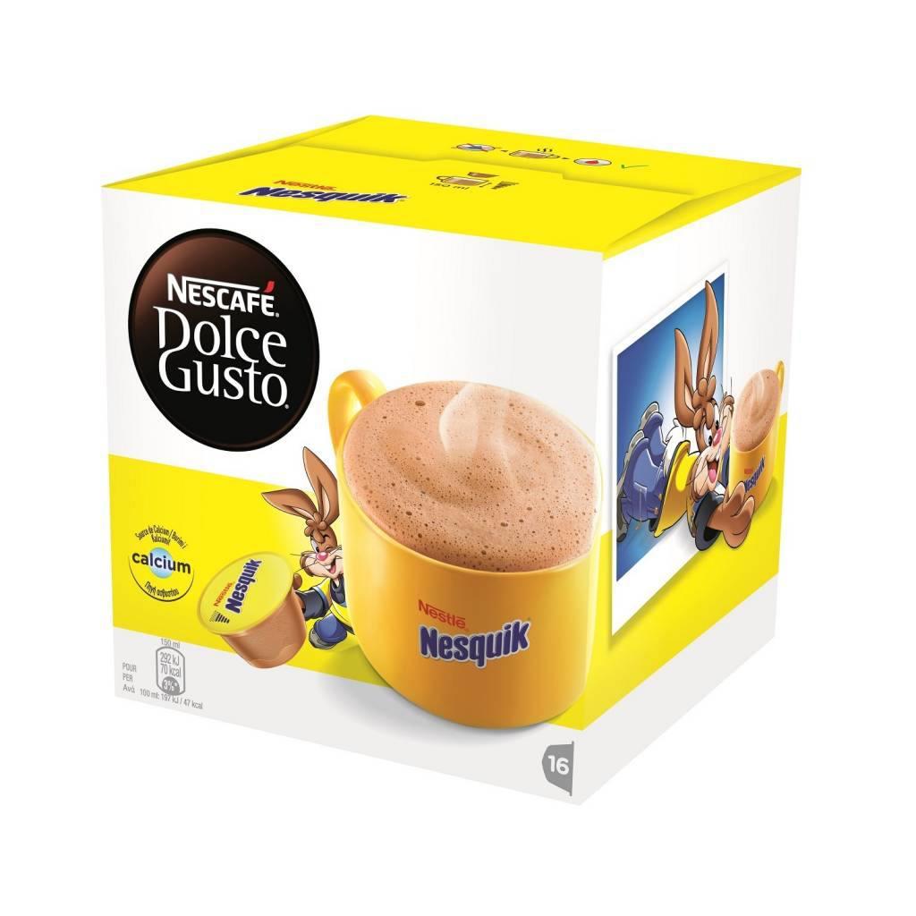 Купить Какао в капсулах Nescafe Dolce Gusto Nesquik - 16шт, цена 220 ...