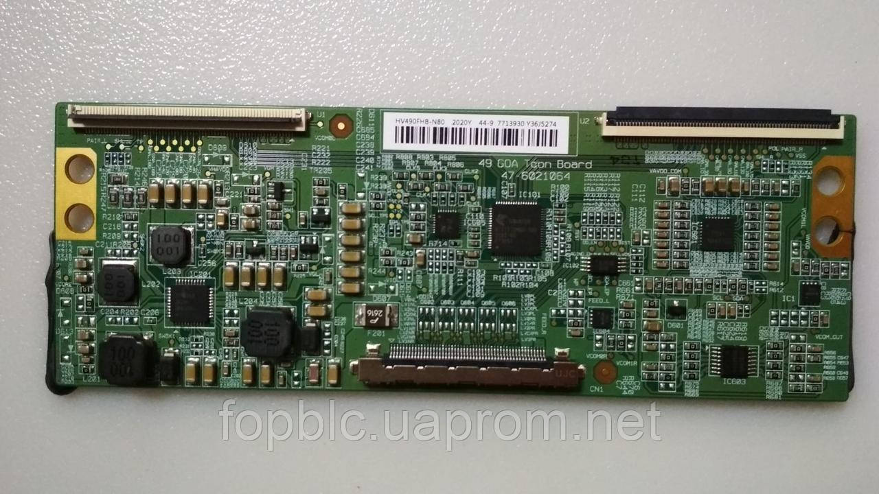 T-con HV490FHB-N80 к телевизору Samsung RU50S00, цена: 1200 ₴, купить ...