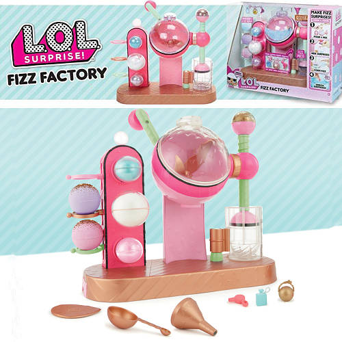 Фабрика по производству бомбочек для ванной LOL Surprise Fizz Factory с ...
