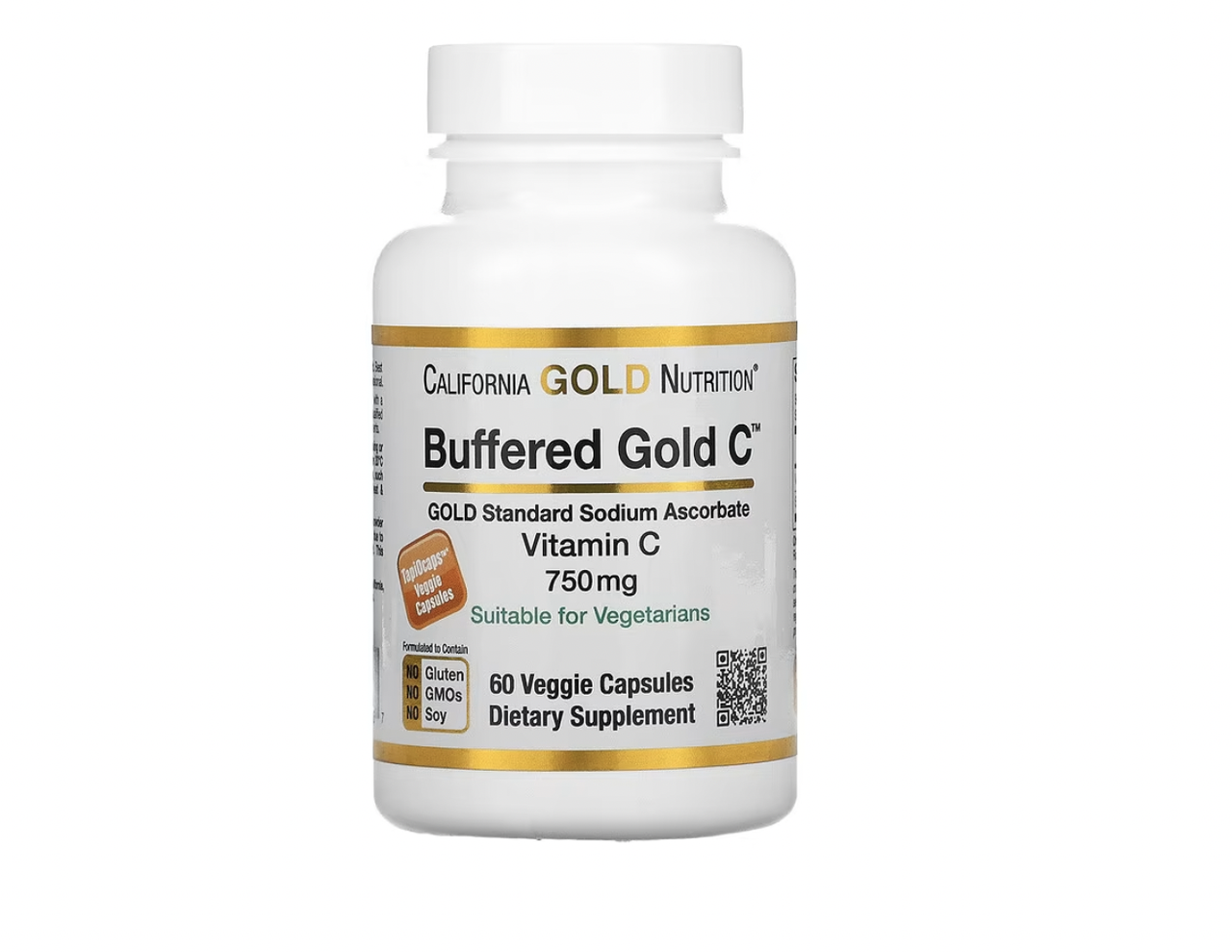 Витамин С Gold C 750 Мг - 60 Капсул - California Gold (Буферизованный ...