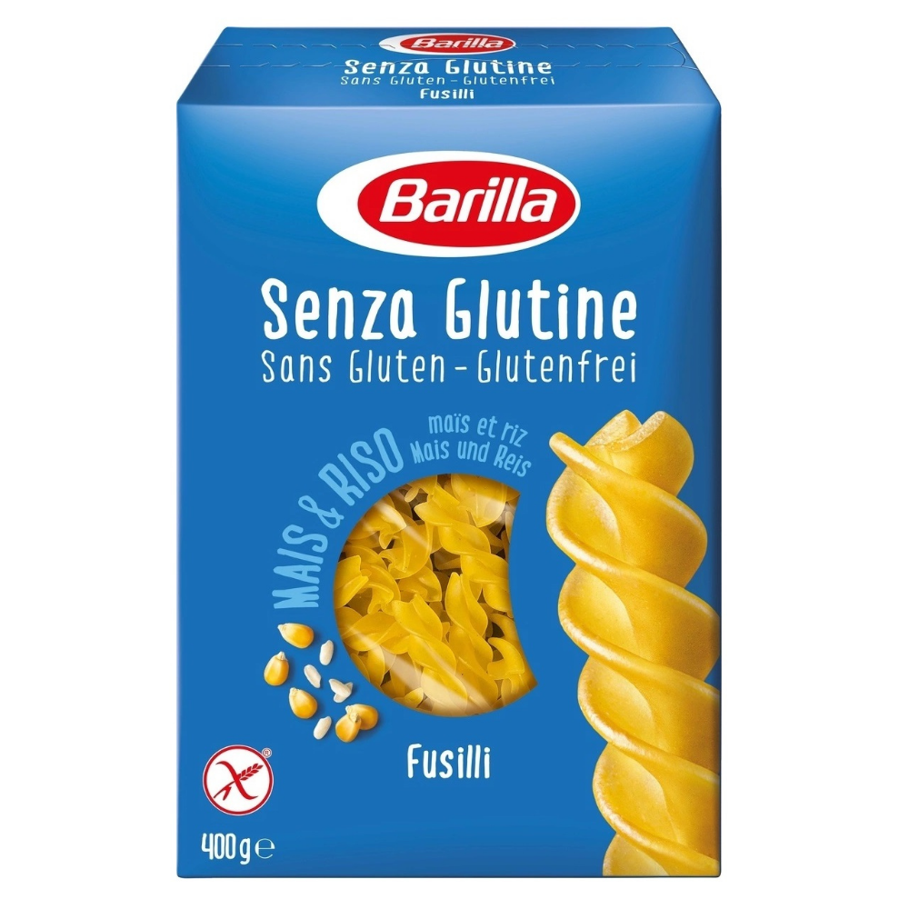 Макароны Без Глютена BARILLA Fusilli, 400г, 14 Шт/ящ — Купить Недорого ...