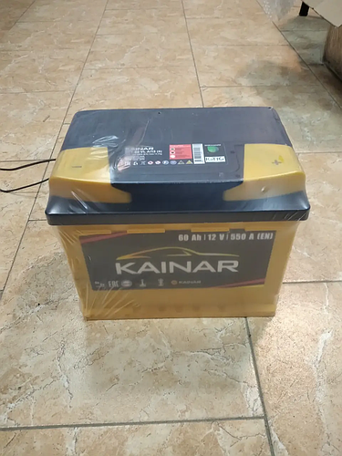 Аккумулятор 60Ah-12v KAINAR Standart+ (242х175х190), R, EN550, 060 261 ...