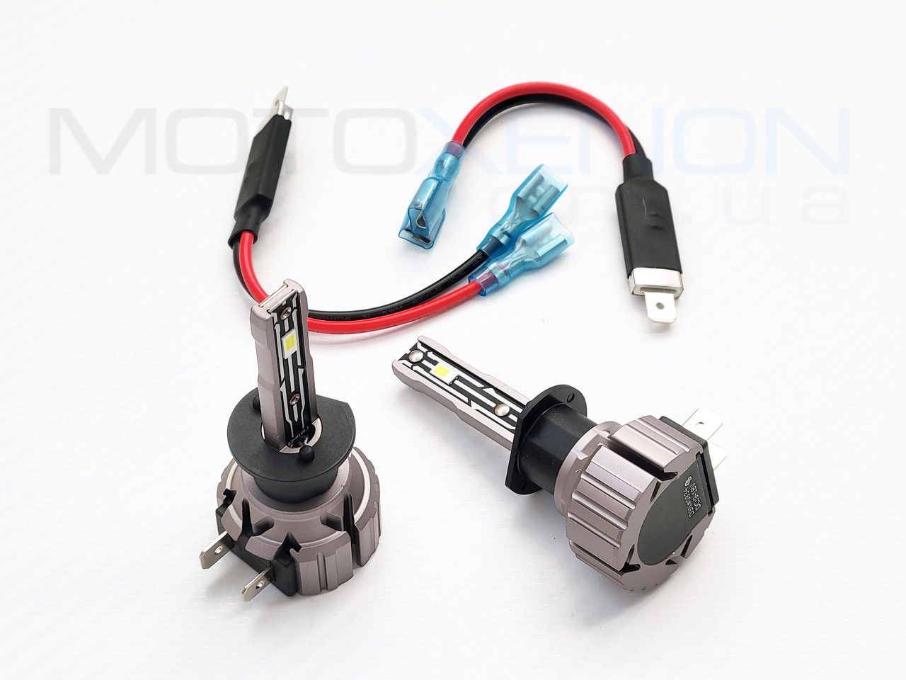 Светодиодные лед лампы цоколь H1 LED TBS Design E2 6000К 5000Лм 36w 12v ...