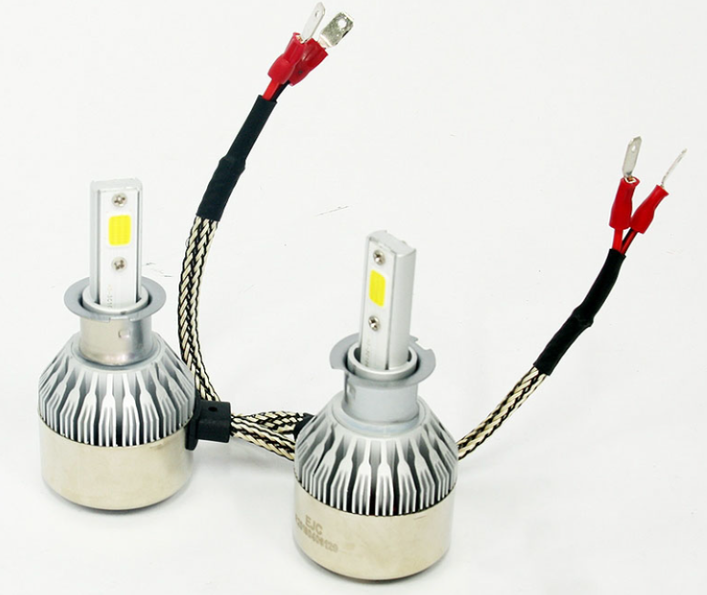 Светодиодные автомобильные LED лампы C6 H3, Комплект светодиодных ламп ...