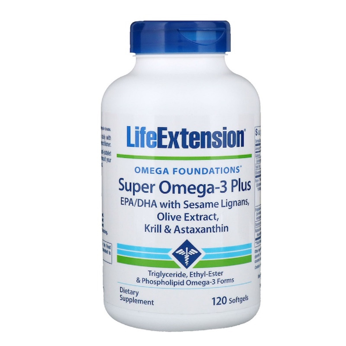 Купить Супер Омега-3 Плюс Life Extension Omega Foundations Super Omega ...