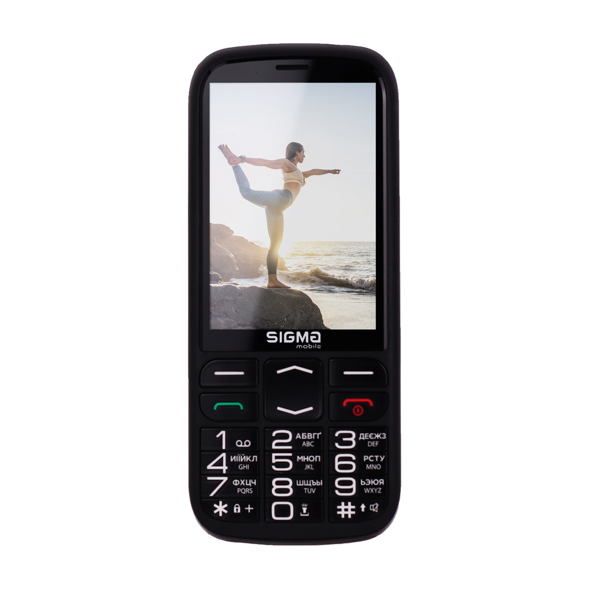 Купить Мобильный телефон Sigma mobile Comfort 50 Optima Black, цена ...