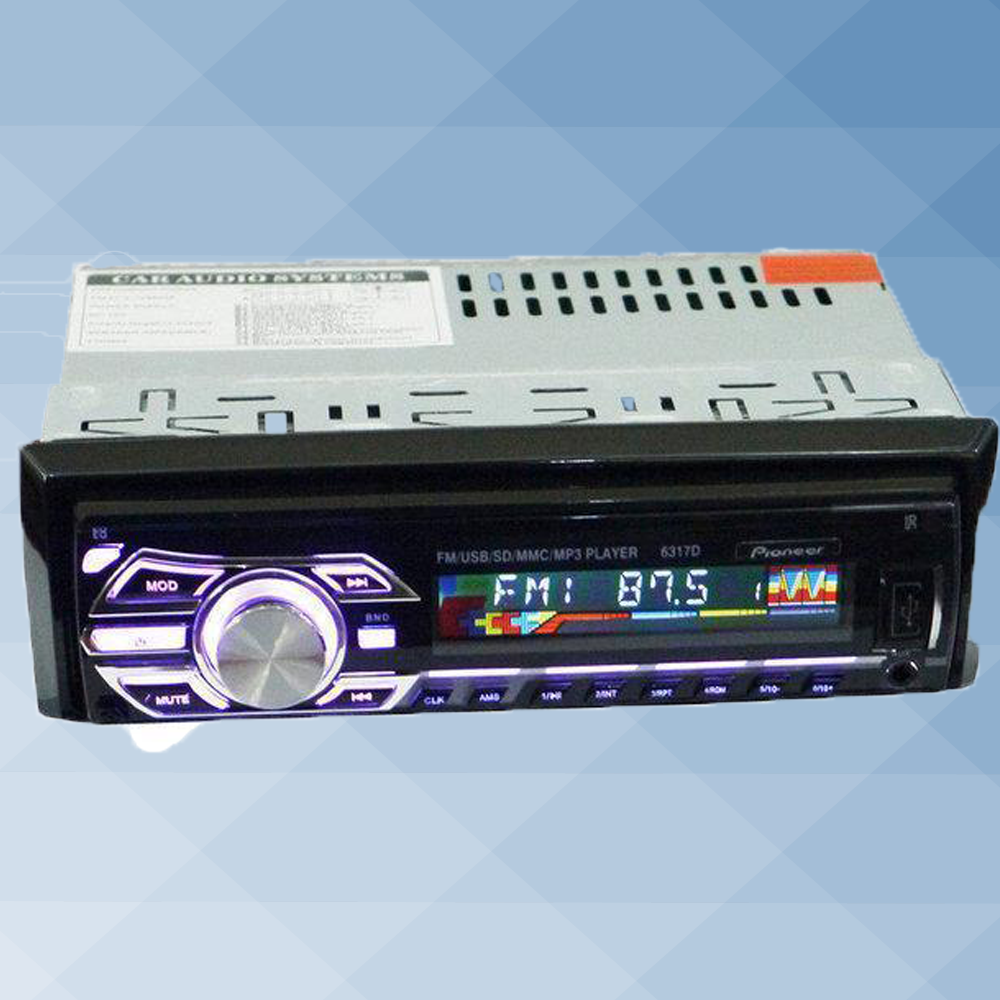 Купить Автомагнитола 1DIN RGB съемная автомобильная магнитола RGB ...