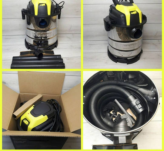 Купить Пилисос PARKSIDE 1300w Німеччина на сухо і мокро будівельний ...