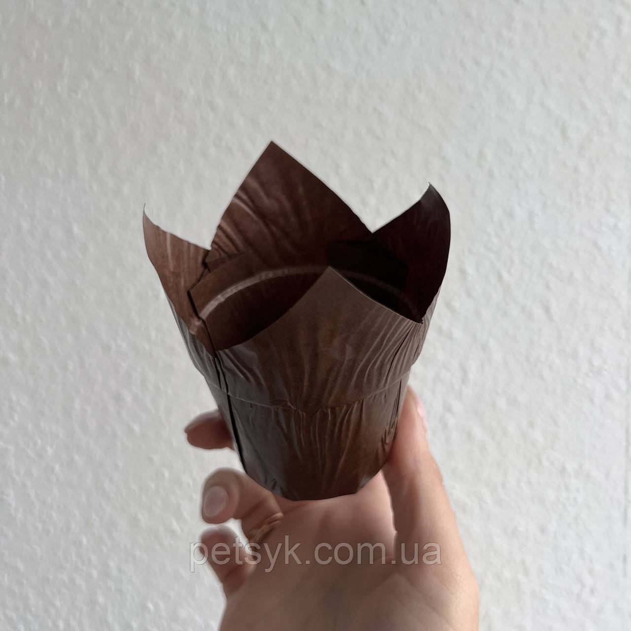 Купить Форми паперові Тюльпан 50*90мм. для капкейків або кексів / 10 шт ...