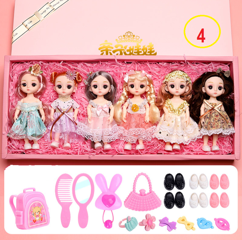 Большой набор кукол с аксессуарами 6 шт. Игрушка для девочки ...