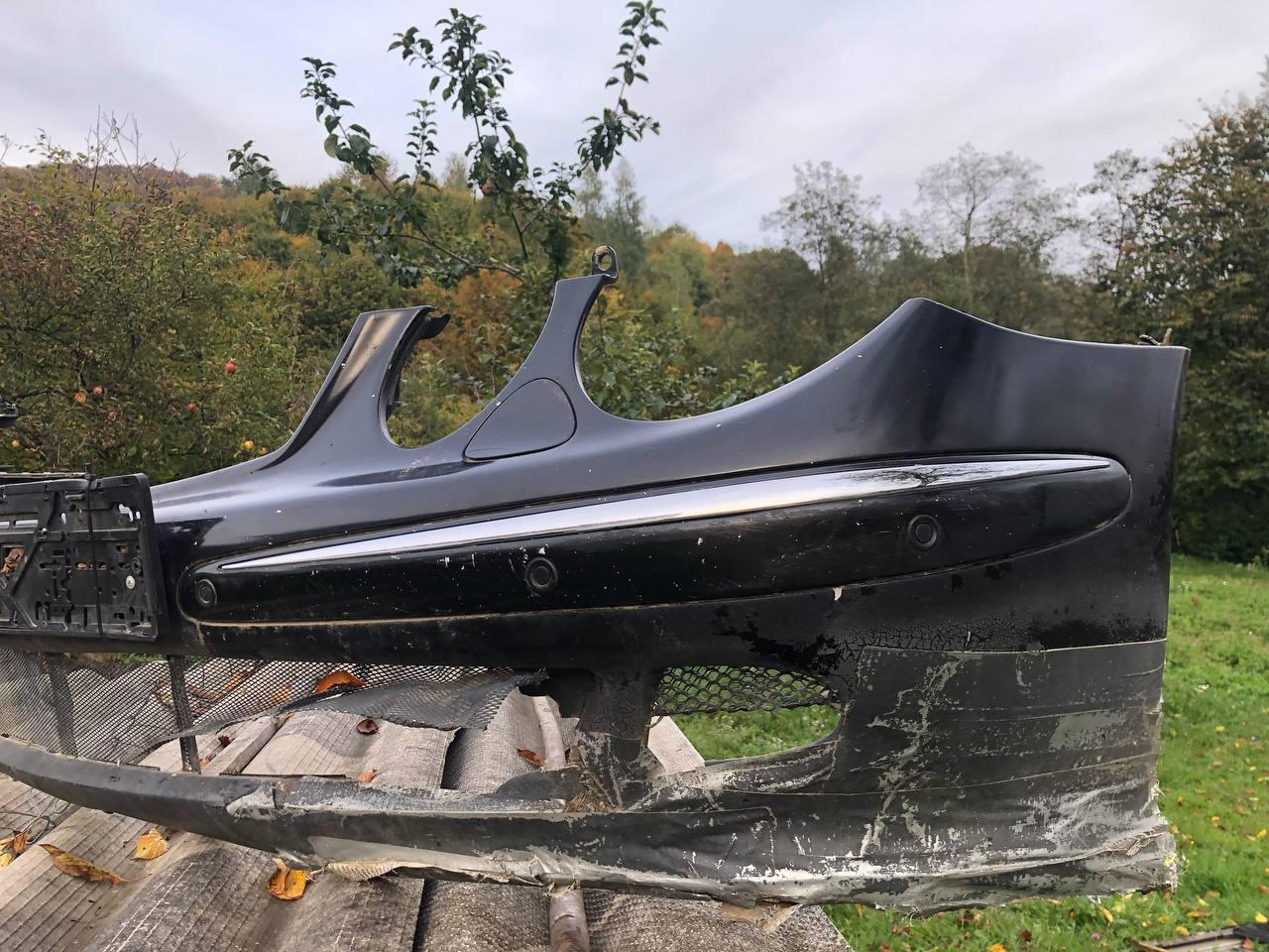 Купить Бампер передний MERCEDES E-KLASSE W211 A 2118800240 чорний ...