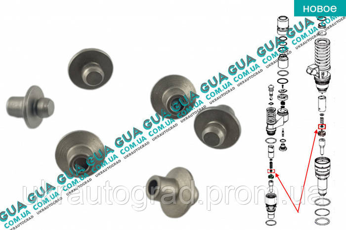 Натискний болт насос-форсунки 5х5х10 F00ZB20001 Iveco/ІВЕКО MASSIF 2008 ...