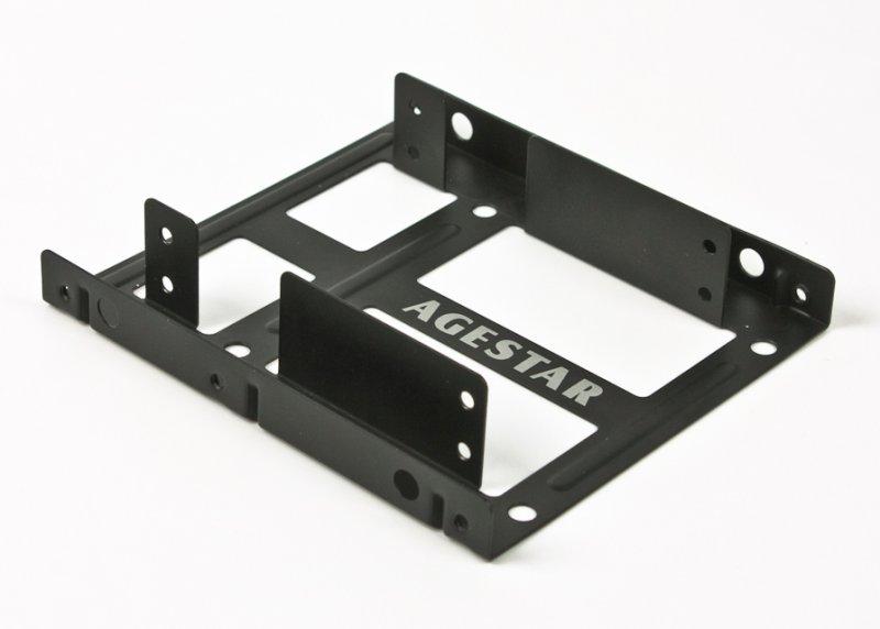 Фрейм-переходник AgeStar 2T 3S-I, Black, для 2.5" в 3.5" Отсек, Можно ...