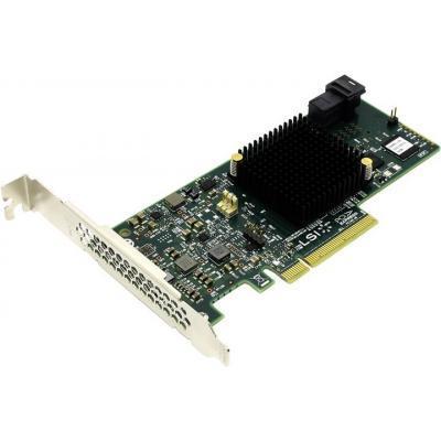 Купить Контроллер RAID LSI MegaRAID SAS 9341-4i SGL, PCI-E 8x, 4xSAS ...