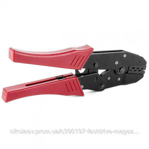 Купить Клещи для обжима контактов с храповым механизмом Intertool (HT-7050), цена 403 грн — Prom ...