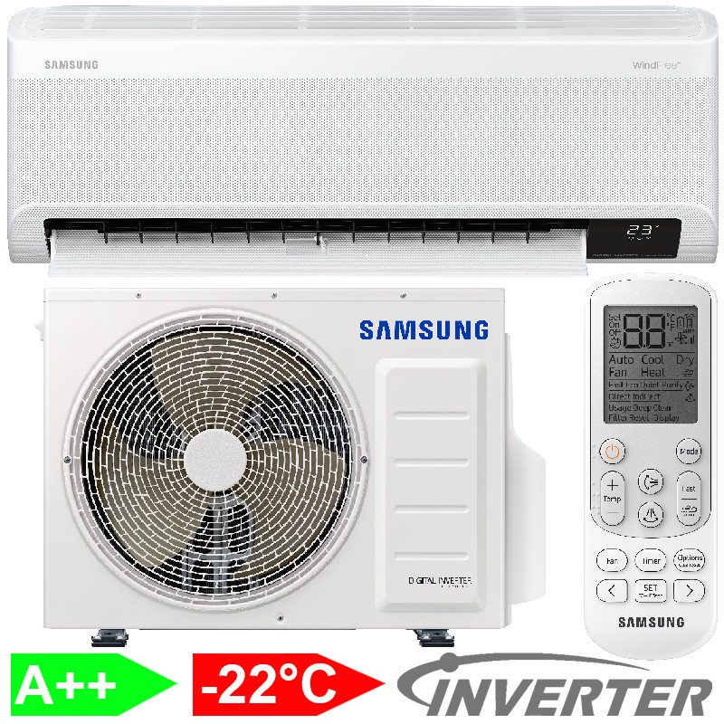 Кондиционер сплит-система Samsung WindFree GEO Mass WiFi R32 ...