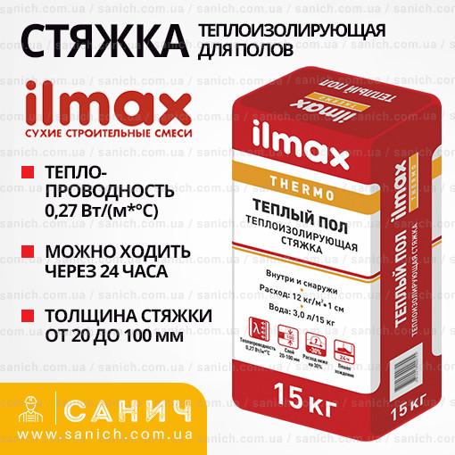 Стяжка для пола илмакс - 87 фото