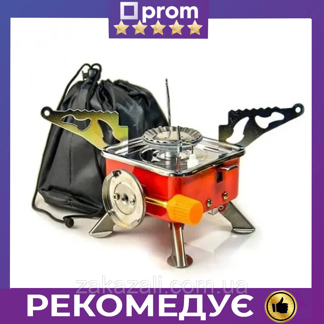📌 Газовая Туристическая Плитка с Чехлом и с Пьезоподжигом | Плита ...