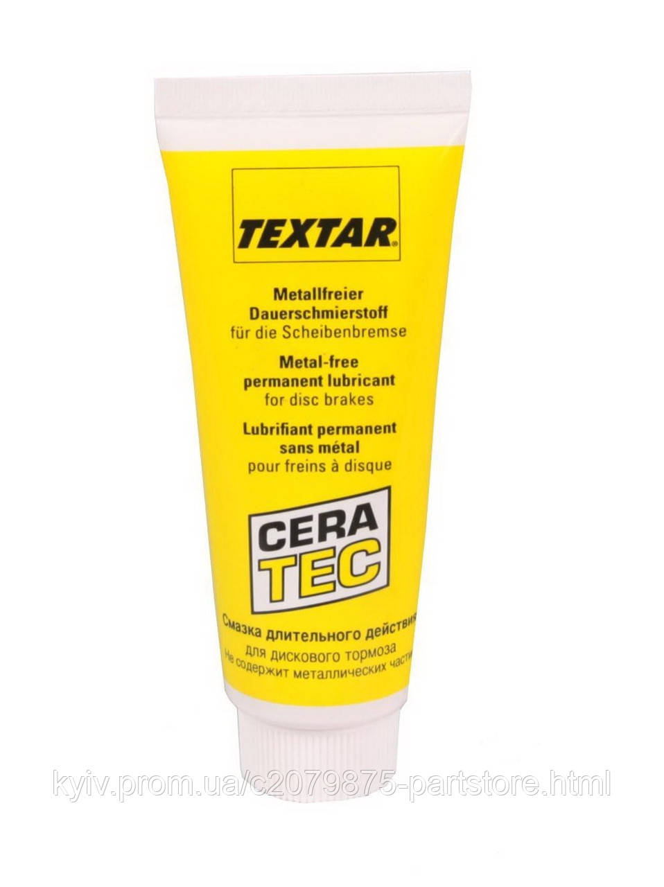 Мастило жароміцне для гальмівної системи Textar CERA TEC 75 мл ...