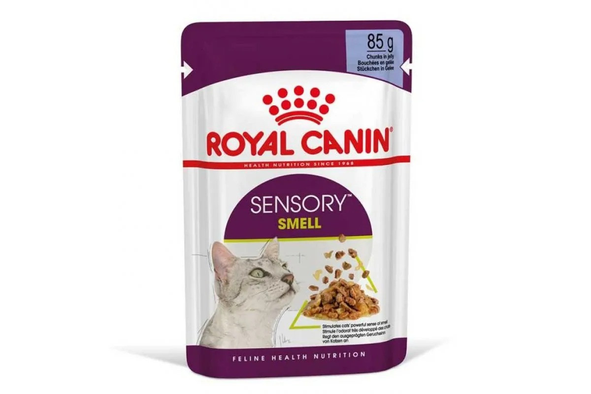 Купить Роял Канин Royal Canin Sensory Smell Jelly cat для привередливых ...
