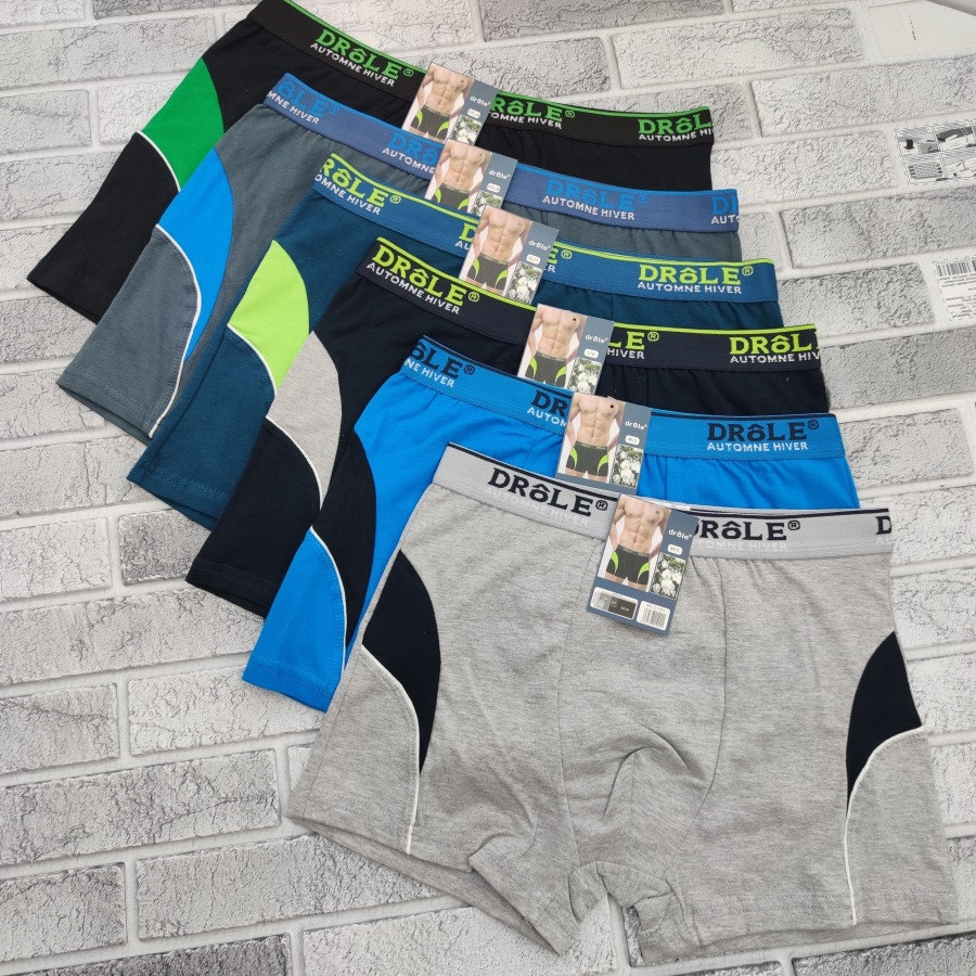 Купити Труси чоловічі боксери р.М-2ХL DROLE С1001 ростовка різні ...