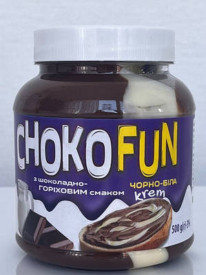 Шоколадна-горіхова паста, чорно-білий шоколад 1 кг Chocofan, ціна: 185 ...