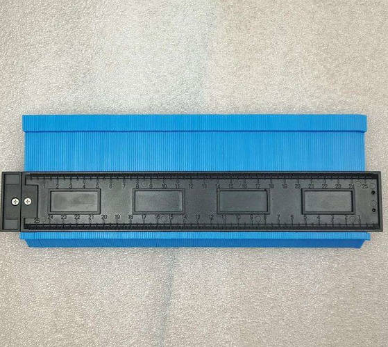 Купить Універсальний вимірювач контуру SUNROZ контурна лінійка 25см ...