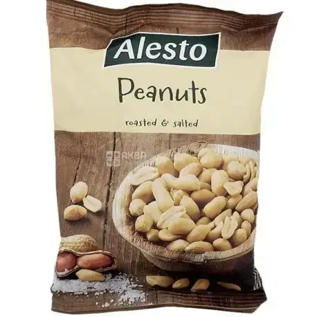 Арахис Alesto жаренный с солью 250 g Peanuts roasted and salted (ID ...