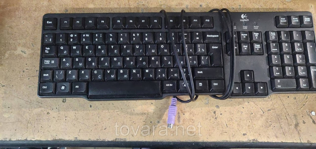 Брендова клавіатура Logitech Classic Keyboard K100 Y-S0002 PS/2 No ...