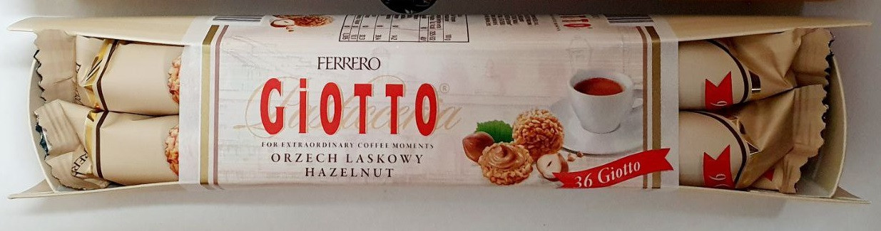 Купить Цукерки Ferrero Giotto Orzech Laskowy Hazelnut 154 г, цена 130 ...
