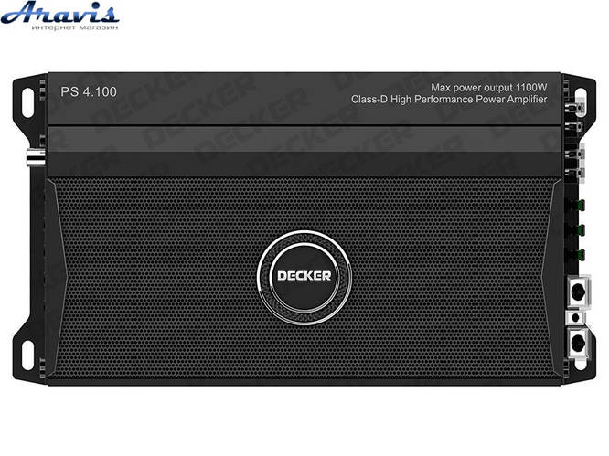 Купить Усилитель Decker PS 4.100, цена 4506 ₴ — Prom.ua (ID#1693596429)