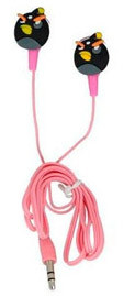Купити Навушники Angry Birds In-Ear Рожеві, ціна 149 грн - Prom.ua (ID ...