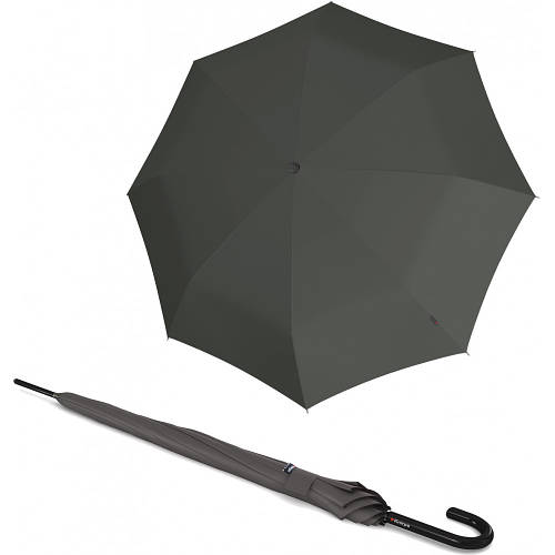 Зонт-трость Knirps Stick Automatic Kn96 7760 0800 серый полуавтомат (ID ...