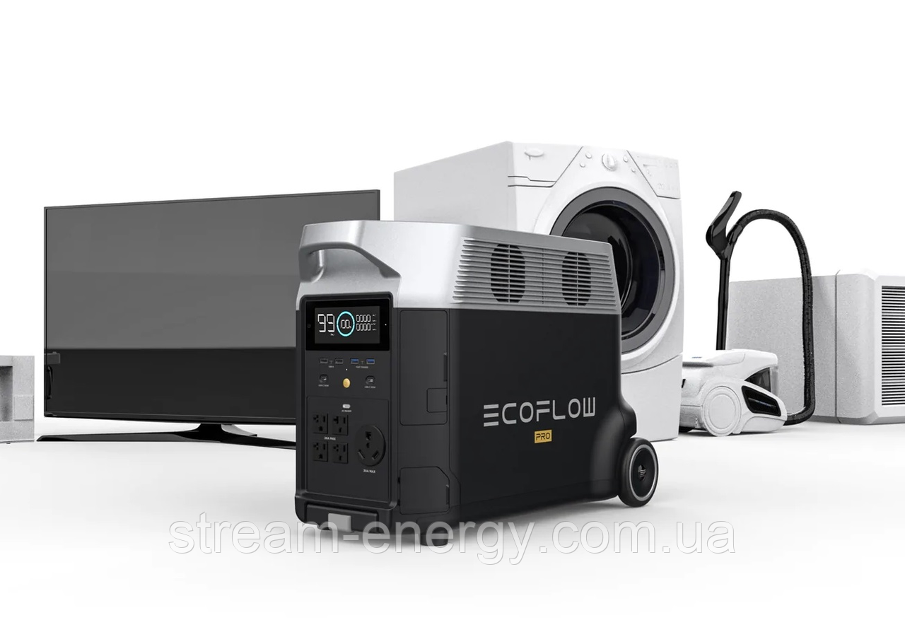 Зарядна станція EcoFlow DELTA Pro (3600 Вт·г) - для будинку, для ...