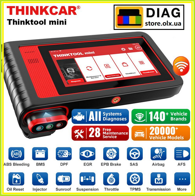 Официал 2024 Автосканер Профессиональный ThinkTool mini x431 ThinkDiag (ID#1693913664), цена ...