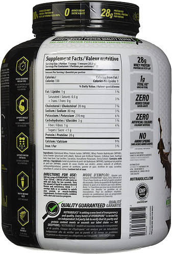 Протеин Nutrabolics Hydropure 2040 г (4384304529), цена 5176.80 грн ...