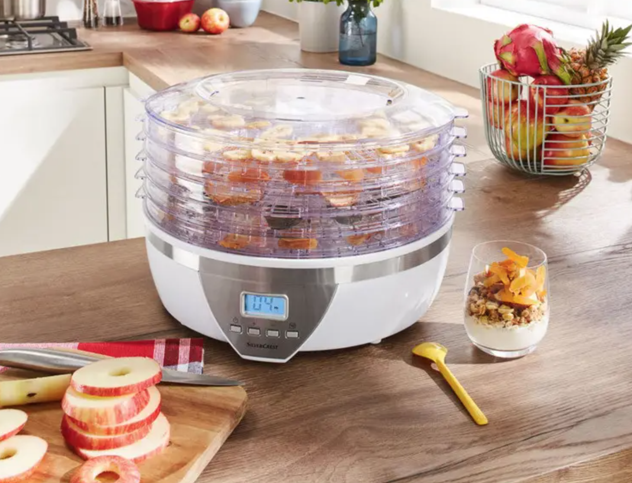 Сушилка для сушки грибов, овощей и фруктов SILVERCREST SDA 350 A1 350 ...