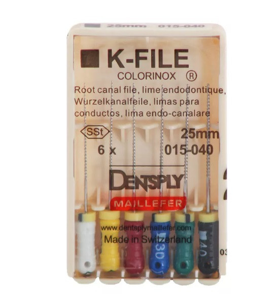 K-FILES Colorinox 25mm Maillefer (ID#518013492), цена: 70 ₴, купить на ...