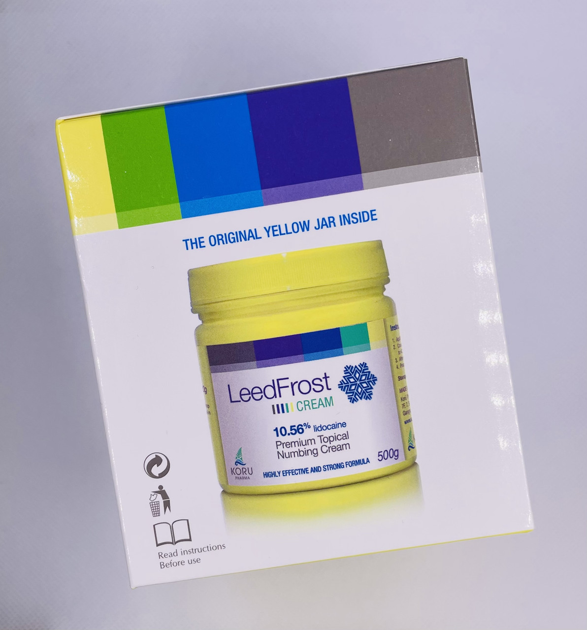 Leed Frost Cream 10.56% Анестетик Крем 500 Г (ЛидФрост Крем) — Купить ...