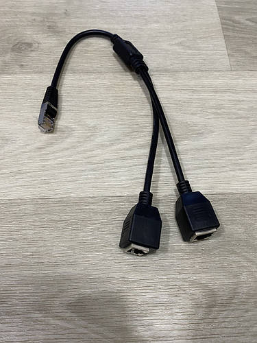 Купить Разветвитель RJ-45 для Ethernet кабеля Lan (витой пары), цена ...