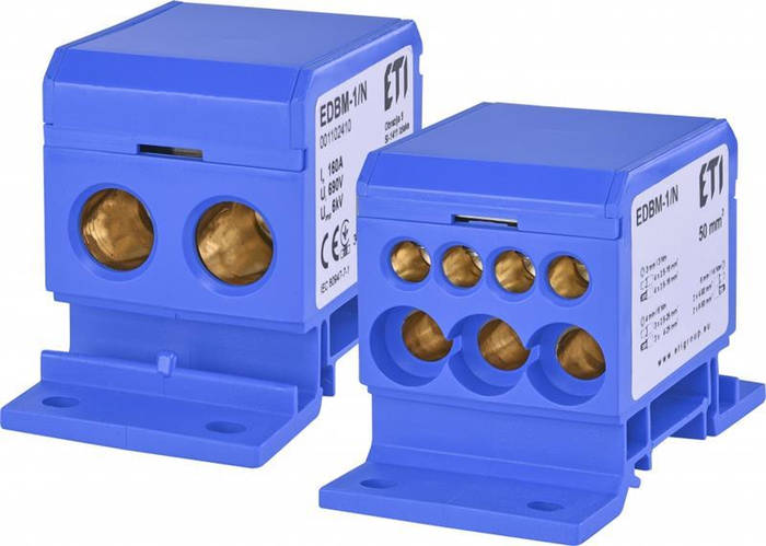 Купить ETI EDBM-1/N (160А, 1x4-50; 3x2,5-25; 4x2,5-16), цена 537 ...