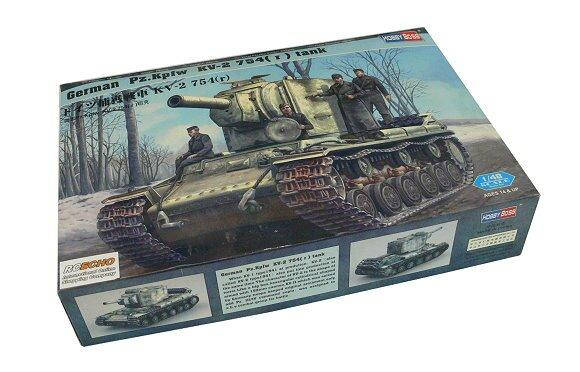 Купити Збірна модель німецького трофейного танка КВ-2 German Pz.Kpfw Kv ...