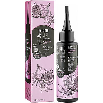 Сыворотка против выпадения волос "Укрепление и рост" Botanic Leaf, цена ...