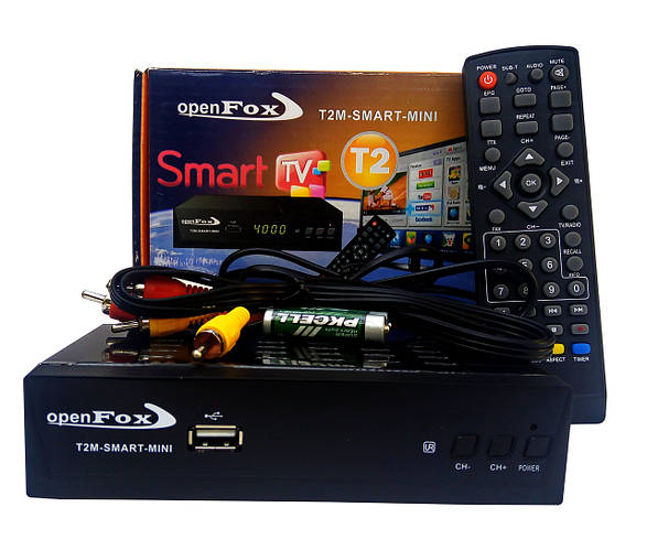 Купити Т2 ресивер тюнер T2 OpenFox T2-Mini Smart Metal, ціна 398.50 ₴ - Prom.ua (ID# 565549311)