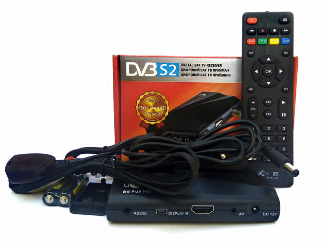 UClan B6 U2C FULL HD - спутниковый MPEG4 ресивер + прошивка, цена 622.50 грн - Prom.ua (ID ...