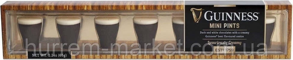 Цукерки Guinness Mini Pints 65 грм (ID#1696090790), цена: 232 ₴, купить ...