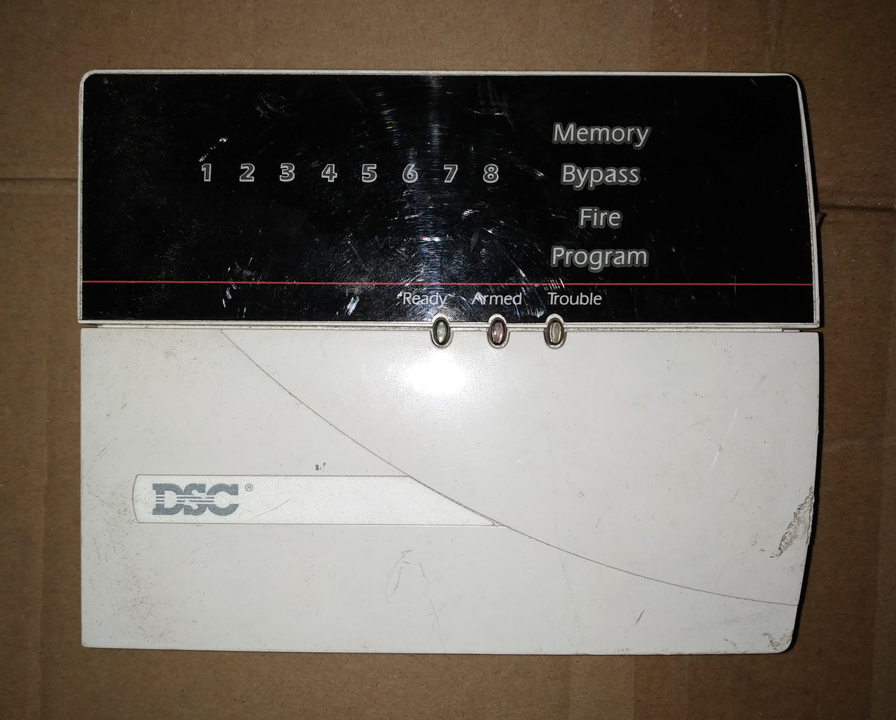 Б/У DSC POWER SERIES PC5508Z охранная панель,клавиатура сигнализации, 8 ...