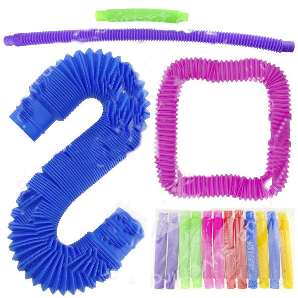 Игрушка антистресс Поп тюб POP TUBE набор 12 шт (ID#1573774457), цена ...