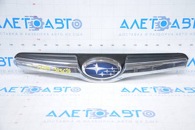 Решітка радіатора grill Subaru Forester 19-21 SK верхня хром, пісок ...